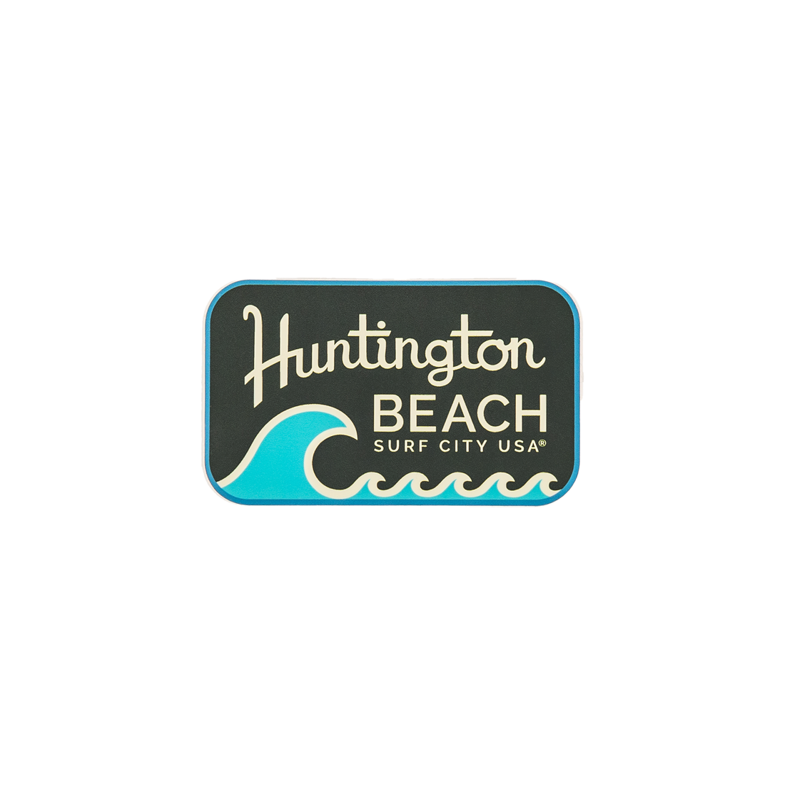 Huntington Beach Vintage Sticker – Surf City USA® Gift Shop